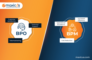 What is the Difference Between BPO and BPM ? | Maxicus